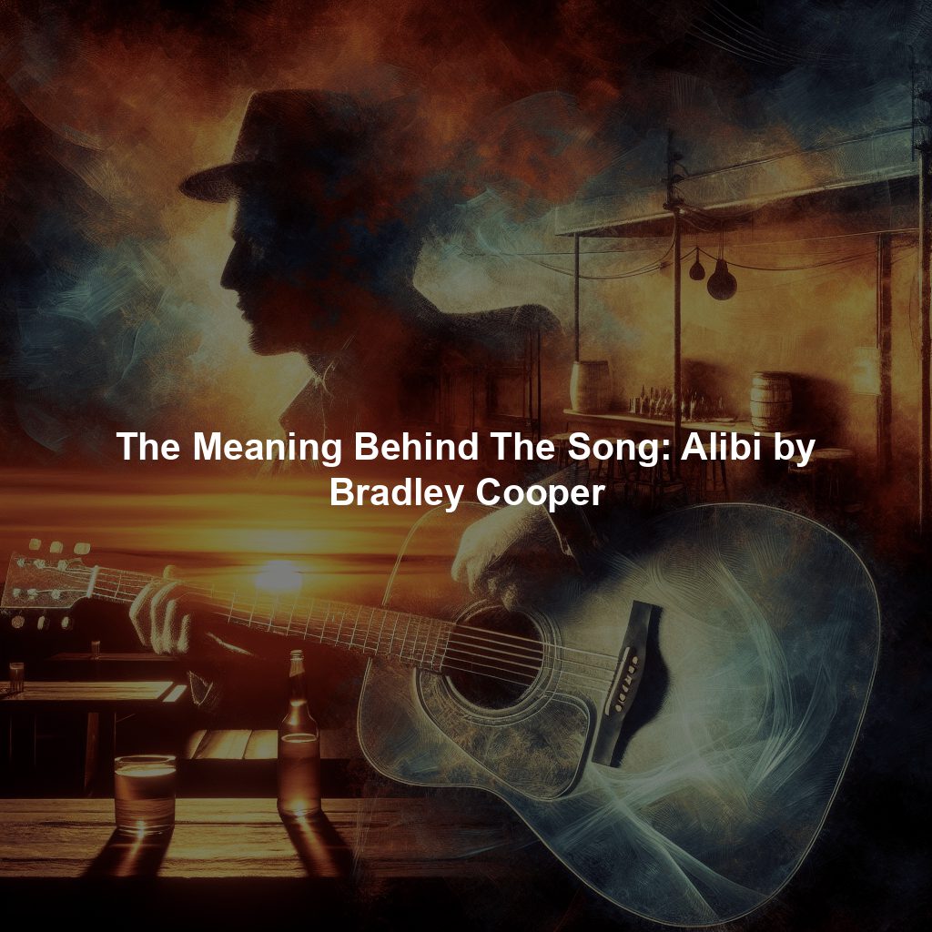 The Meaning Behind The Song: Alibi by Bradley Cooper - Exploring Song ...