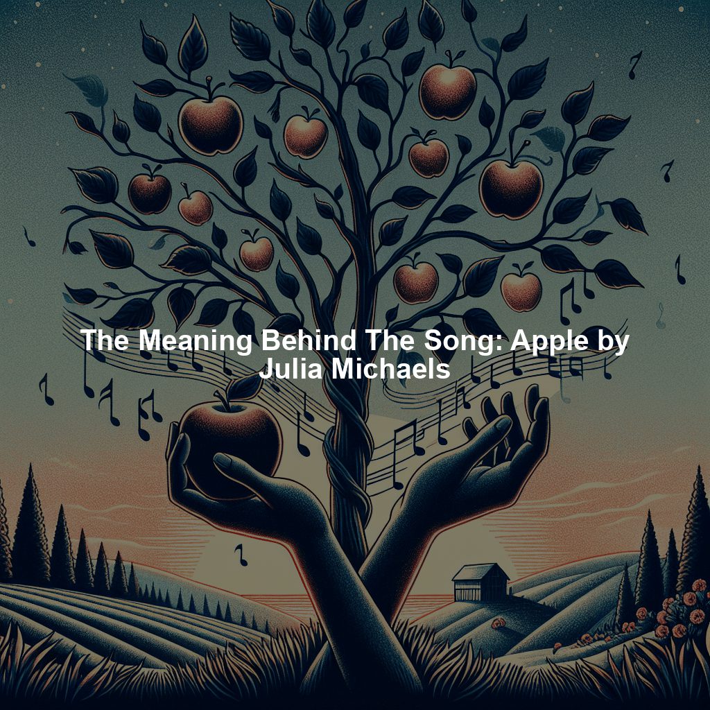 The Meaning Behind The Song: Apple by Julia Michaels - Exploring Song ...