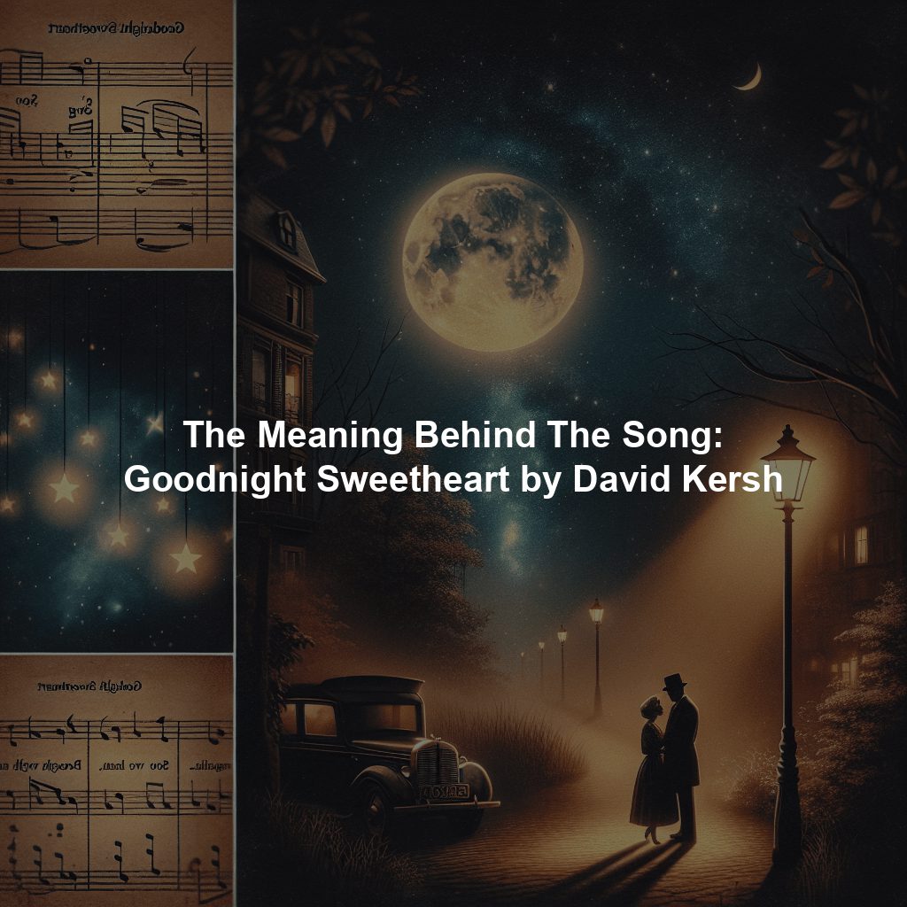 The Meaning Behind The Song: Goodnight Sweetheart by David Kersh ...