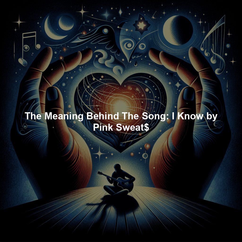 The Meaning Behind The Song: I Know by Pink Sweat$ - Exploring Song ...